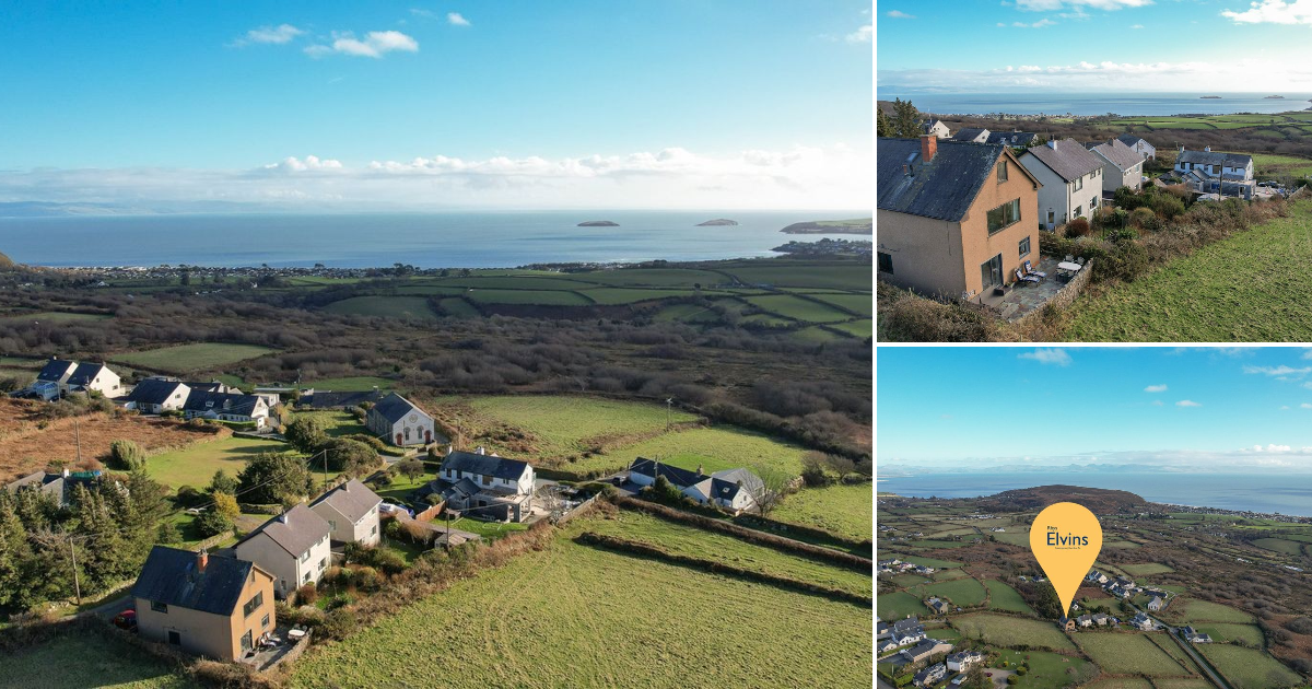 4 bed detached house for sale in Pwllheli | Elvins Estate Agents